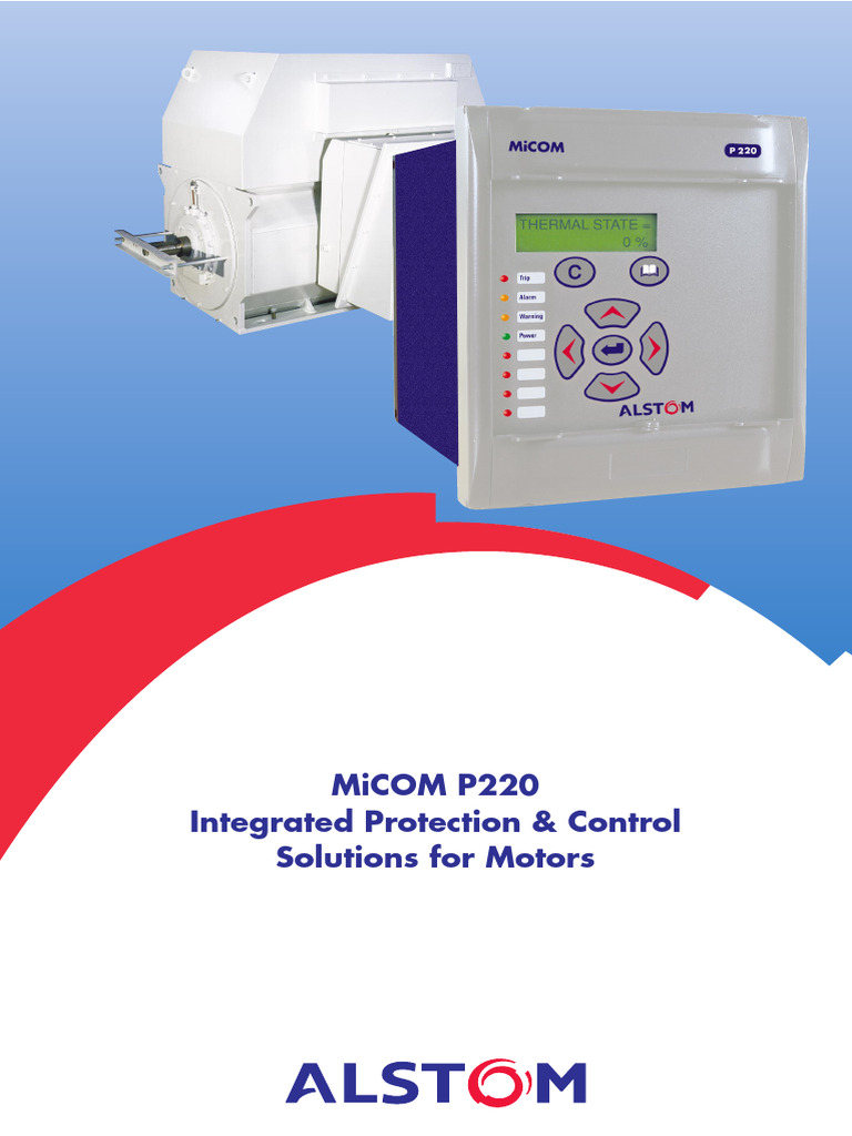 MiCOM P220 Protection Relay Manual | PDF