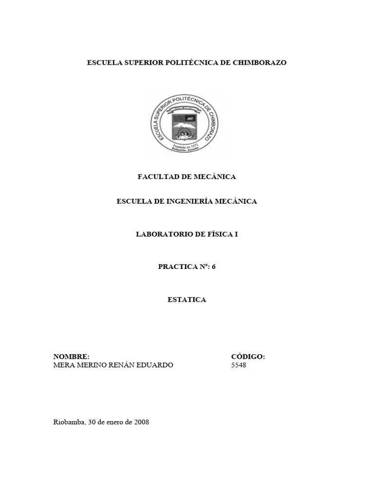 Informe 6 | PDF