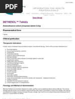 Be-Tabs Prednisone 5 mg Overview | PDF | Dose (Biochemistry) | Chemistry
