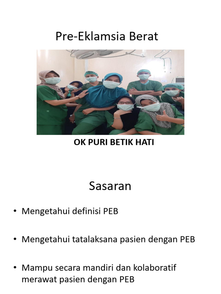 Study Kasus PEB | PDF