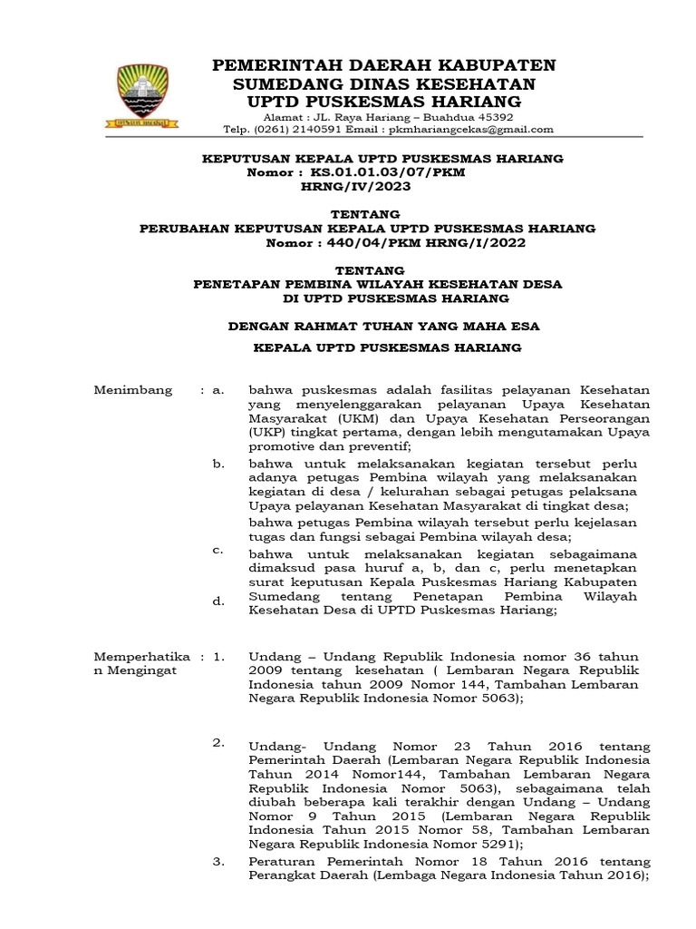 2.5.1.A.SK Tim Pembina Keluarga - Tim PISPK | PDF