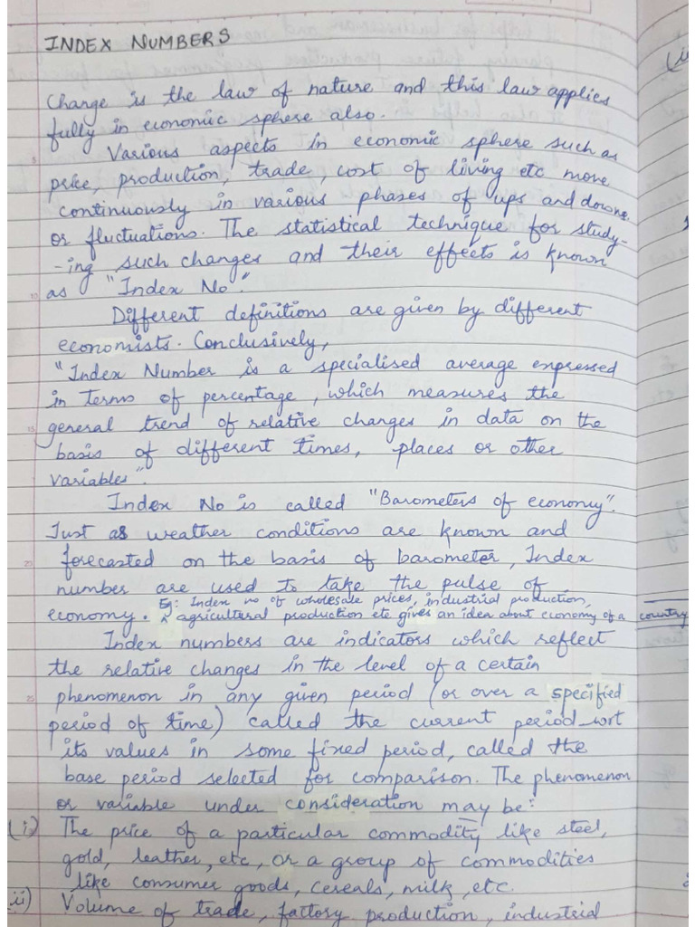 Index Number 1 | PDF