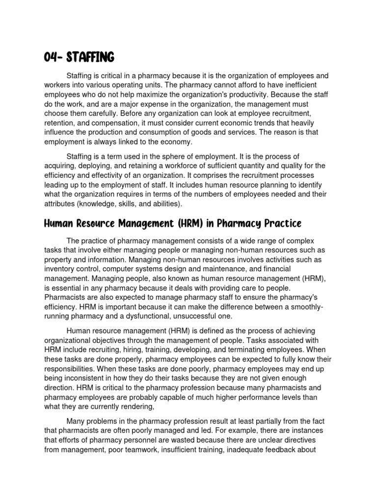 Module 4 Entrep - Staffing | PDF