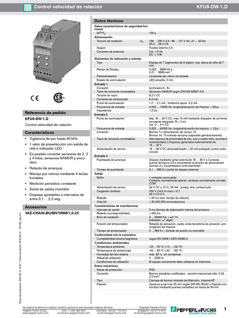 Manual Pepperl - Fuchs | PDF