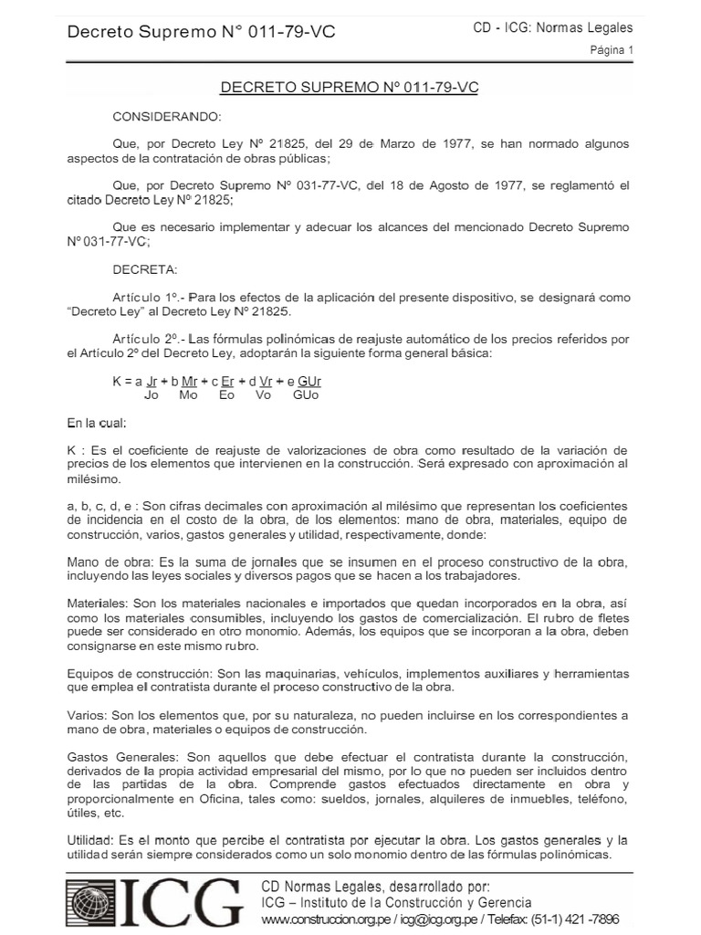 DS 011-79 VC | PDF