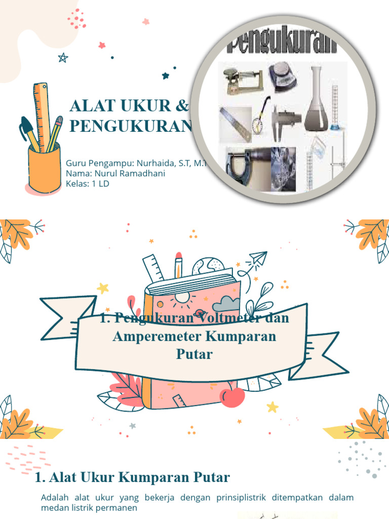 Alat Ukur Kumparan Putar | PDF