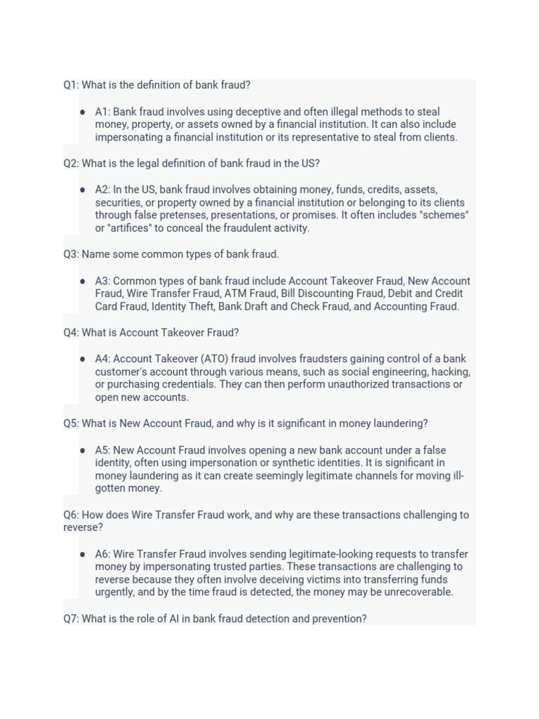 Bank Fraud: Types, Prevention, and Cases | PDF | Fraud | Crimes