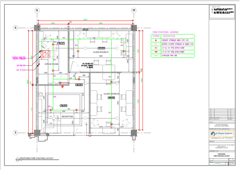 Ff-01 Fire Fighting Layout | PDF