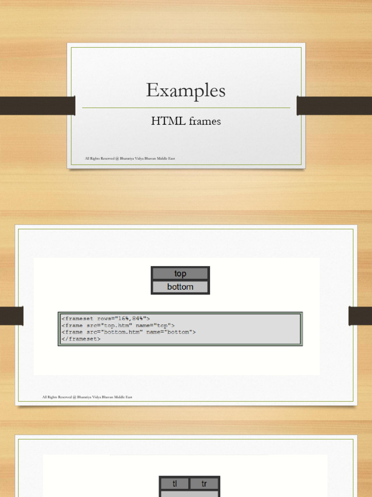 Examples of Frames | PDF