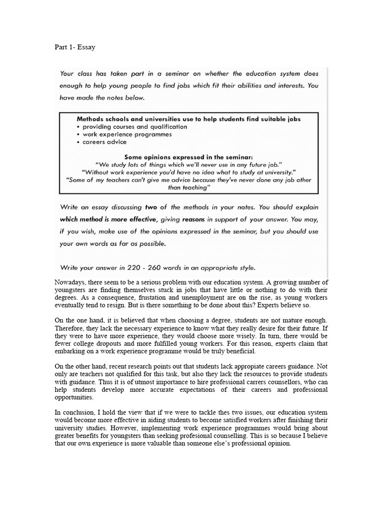 Apuntes Writing C1 | PDF