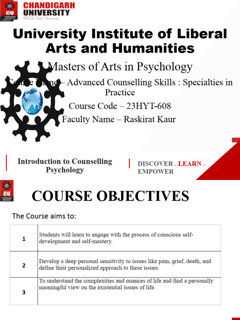 1 Intro To Counselling | PDF