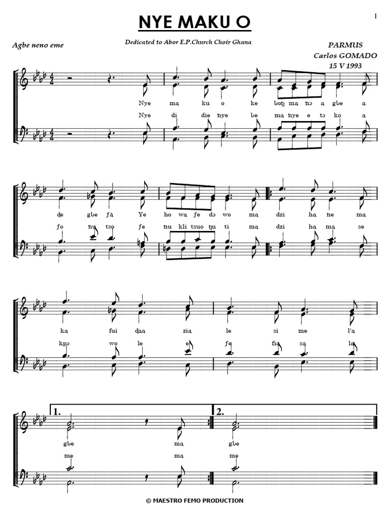 Nye Maku o Carlos Gomado-1 | PDF