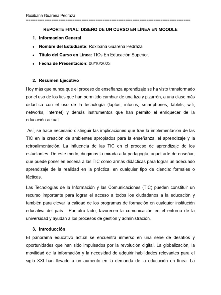 Reporte Final 061023 | PDF | Negocios Reporte Final 061023 | PDF | Negocios