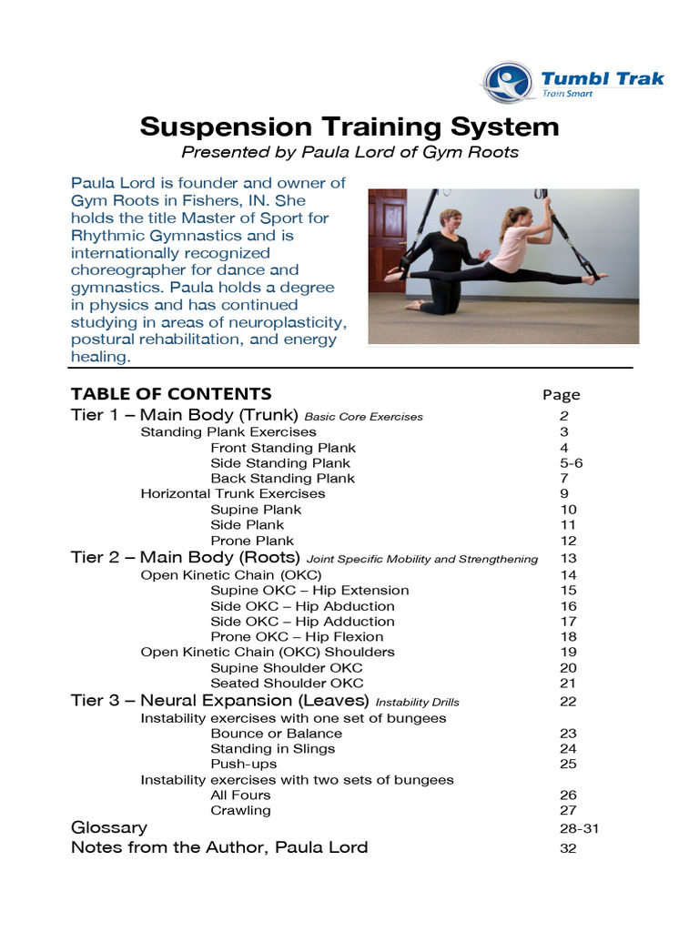 Suspension-Training - System-User-Guide | PDF | Anatomical Terms Of ...