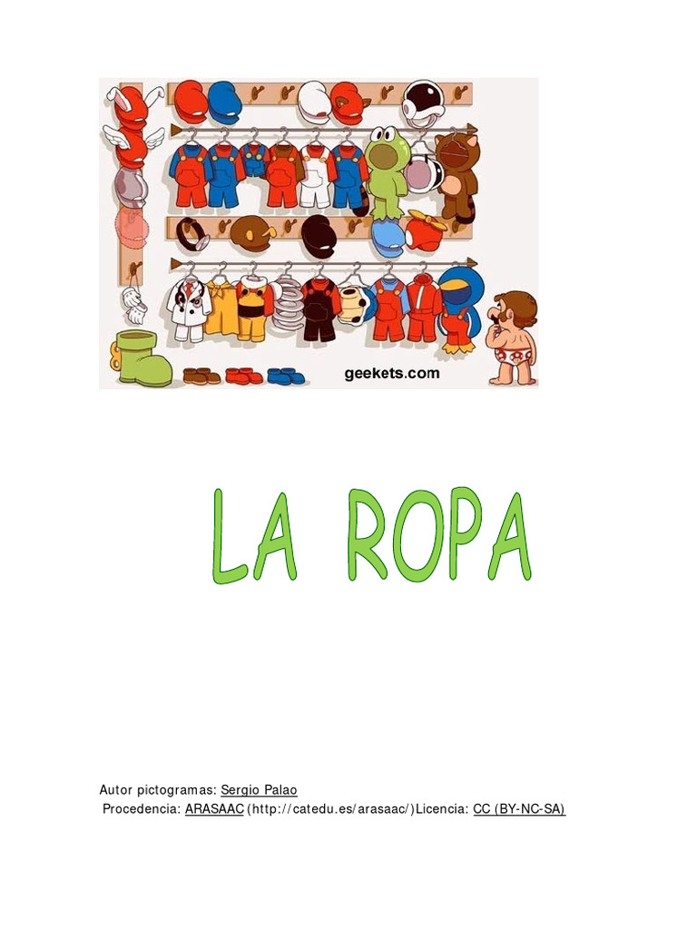 Mi Libro de La Ropa | PDF | Ropa | Moda