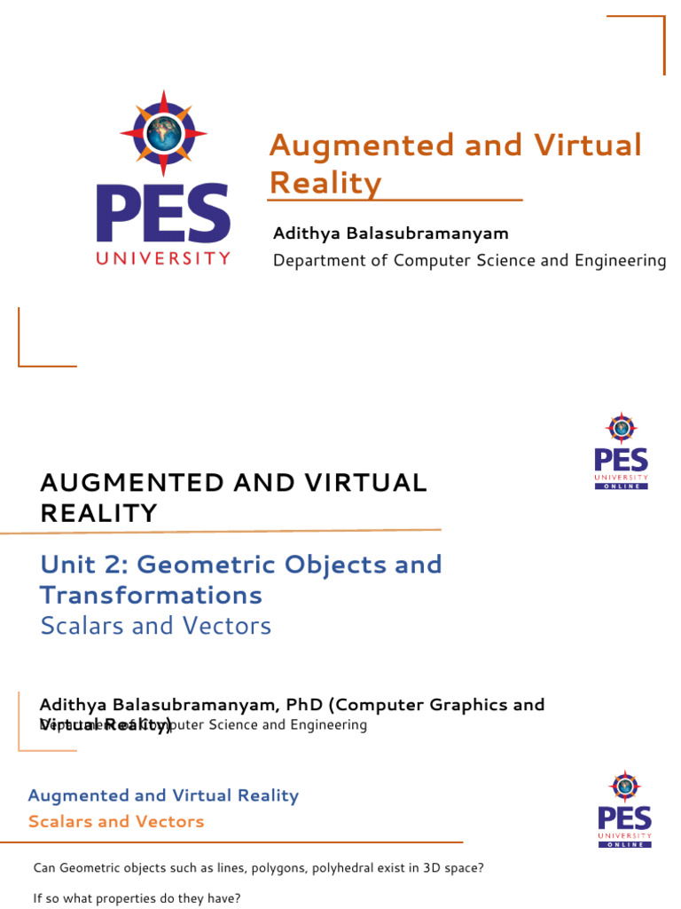 U2 Arvr Slides | PDF