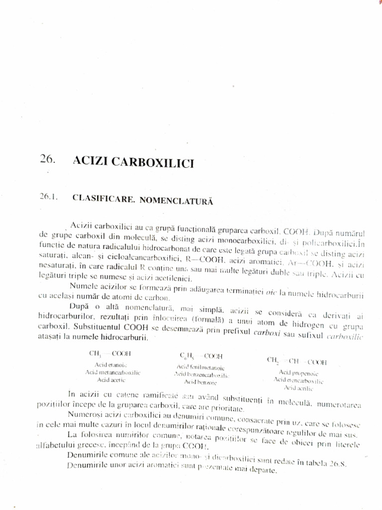 Acizi Carboxilici Margareta Avram | PDF