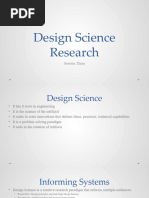 Hevner's Three Cycles of Design Science | PDF | Science | Design