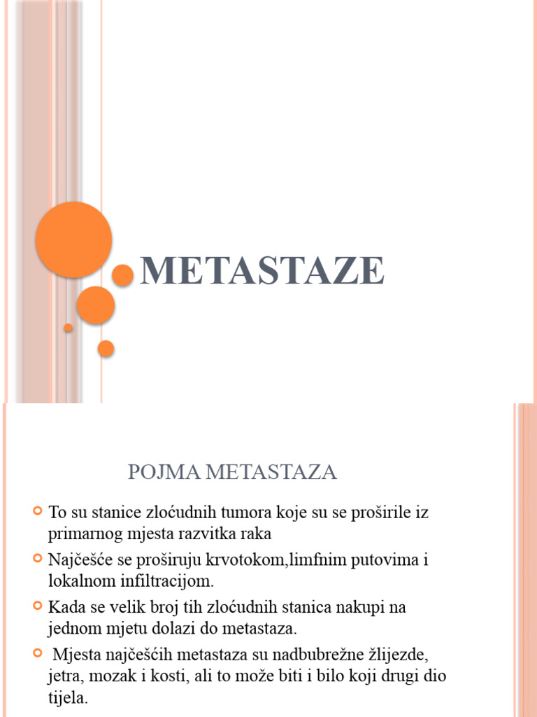 METASTAZE | PDF