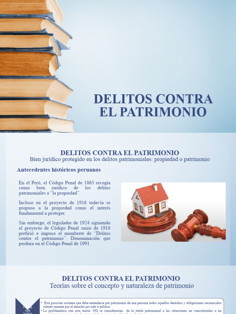 Semana 11 Delitos Contra El Patrimonio Hurto Simple y Agravado | PDF ...
