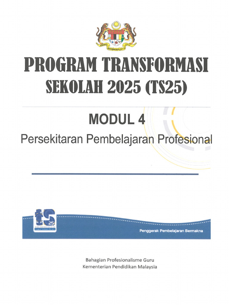 Modul 4 Program TS25 2020 | PDF
