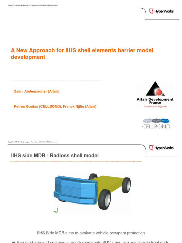 FEM Barrier Model - Shell Element CELL SIZE Method | PDF | Physical ...