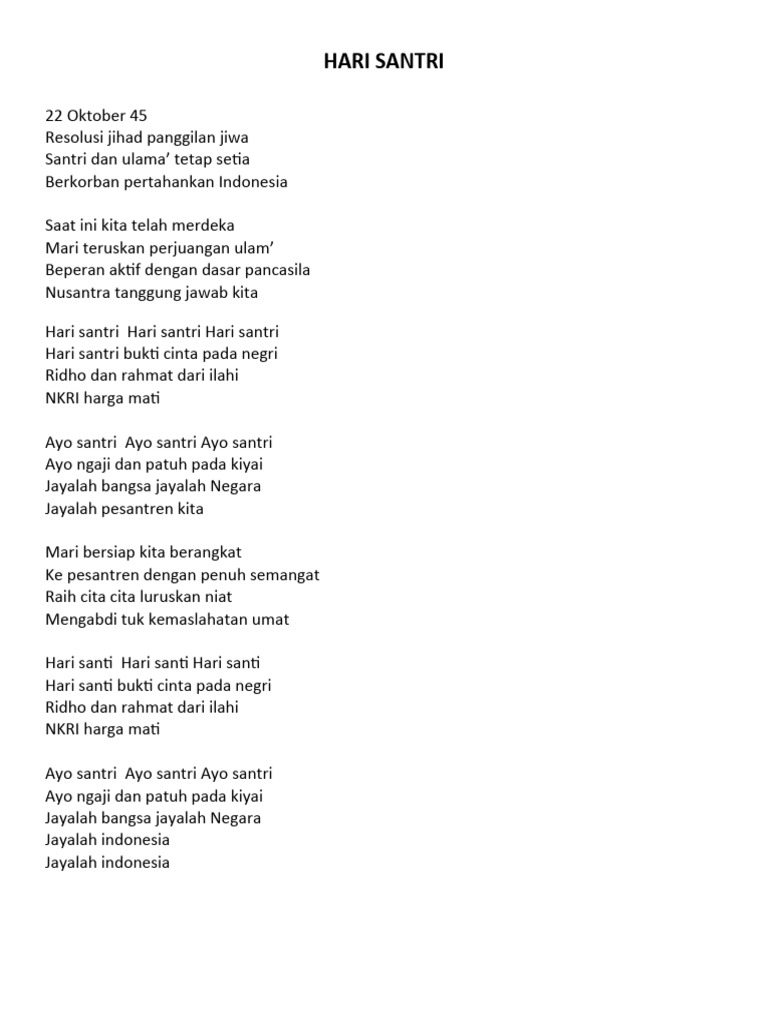 Hari Santri Pdf