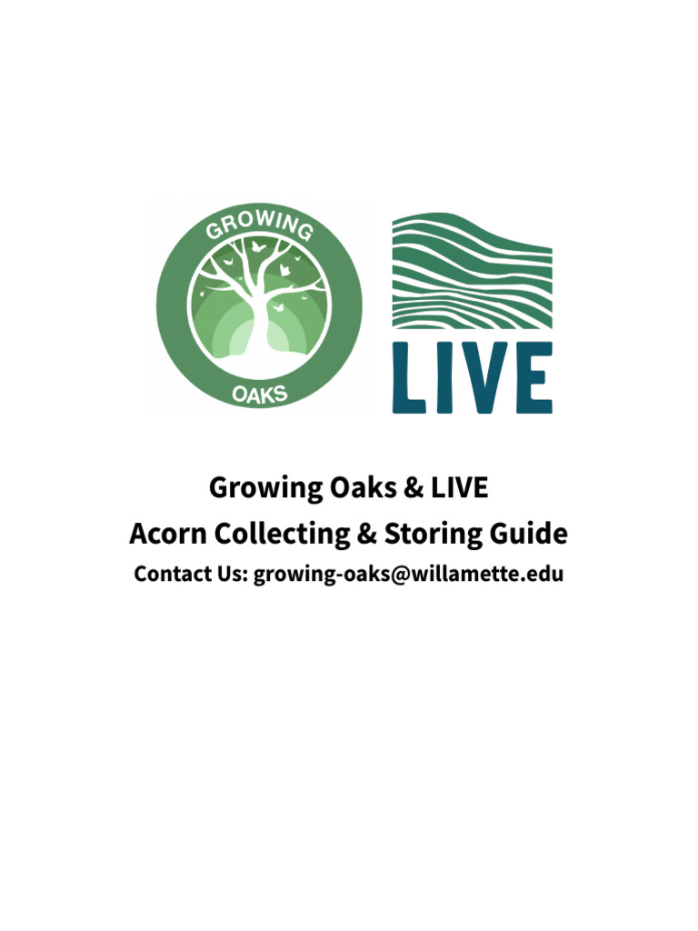 Live - Acorn Collection Guide | PDF
