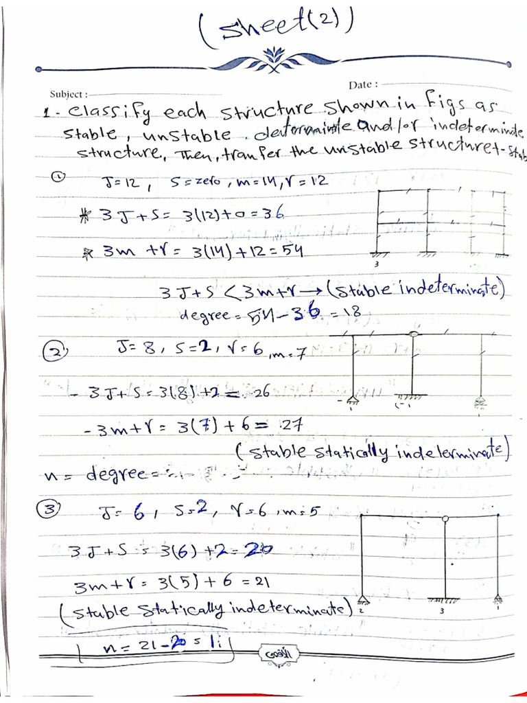 Solution Sheet 2 Structure | PDF