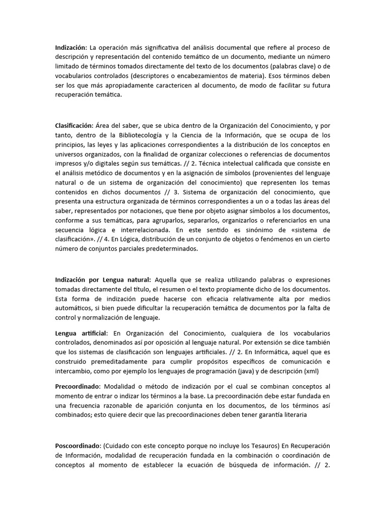 Barité Conceptos | PDF | Recuperación de información | Informática