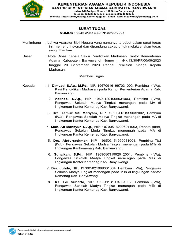 ST H. Askhab 2023 Ok | PDF