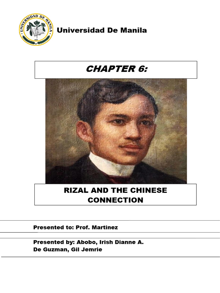 Rizal Chapter 6 Written Report | PDF