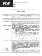 Pagsusuri Sa Tulang Sa Aking Mga Kababata Ni Dr. Jose P. Rizal | PDF