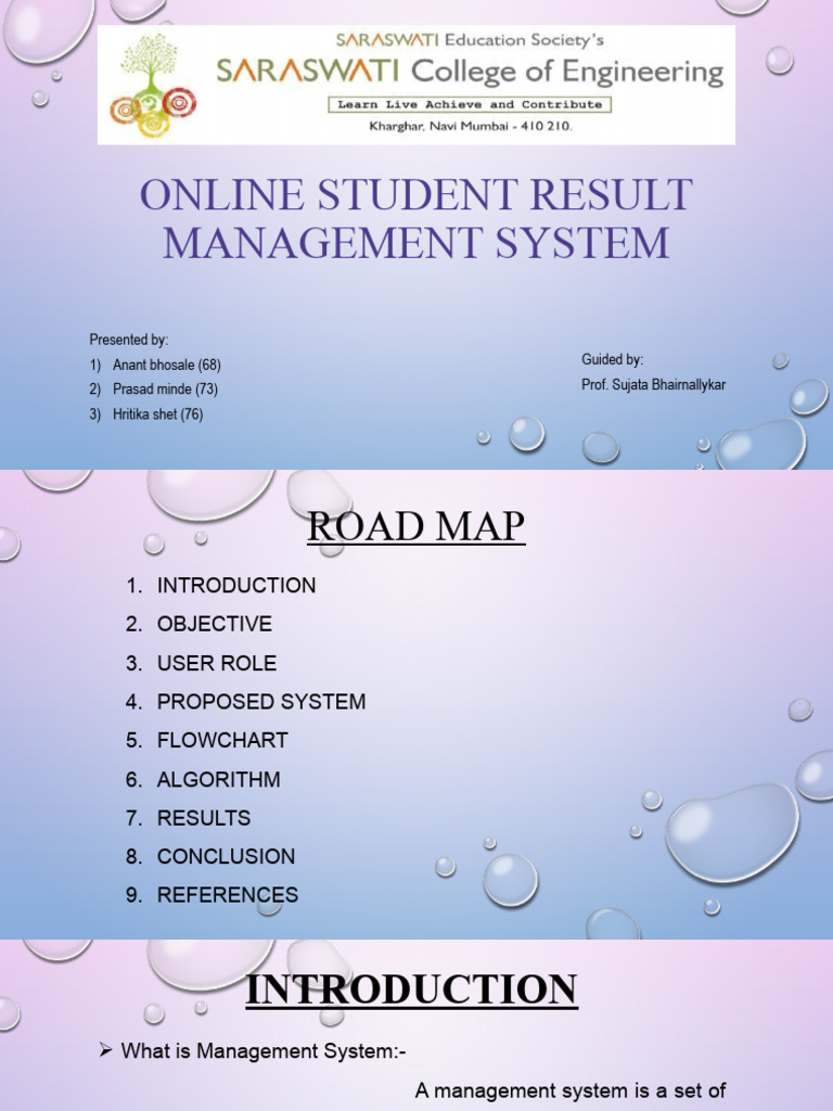 Online Student Result Management System | PDF | Computer Programming ...