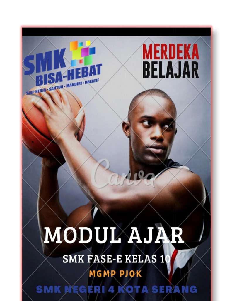 01 Modul Ajar Permainan Bola Basket Fix | PDF