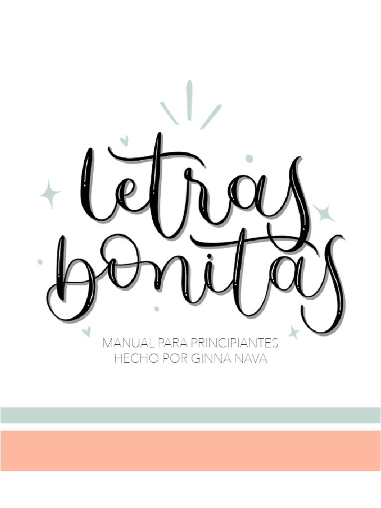 Letras Bonitas: Guía para Principiantes | PDF | Caligrafía | Color