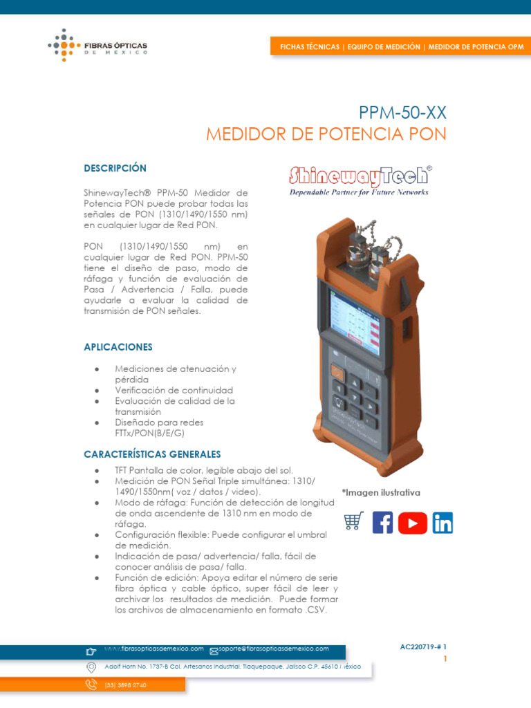 PPM-50 | PDF | Ingenieria Eléctrica | Electrónica