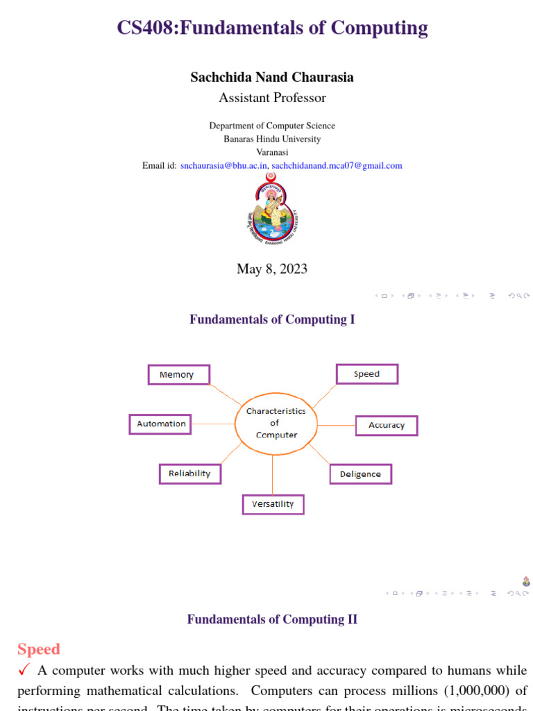 Computer Science | PDF | Computer Data Storage | Central Processing Unit Computer Science | PDF | Computer Data Storage | Central Processing Unit