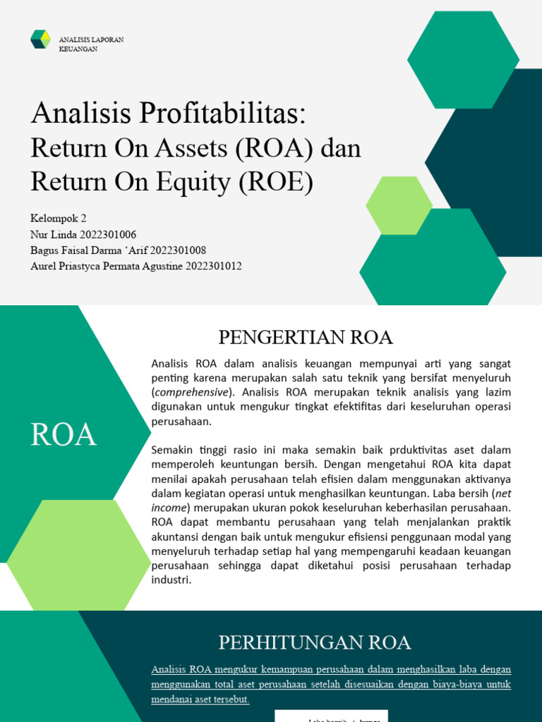 Kelompok 2 - Analisis Profitabilitas | PDF