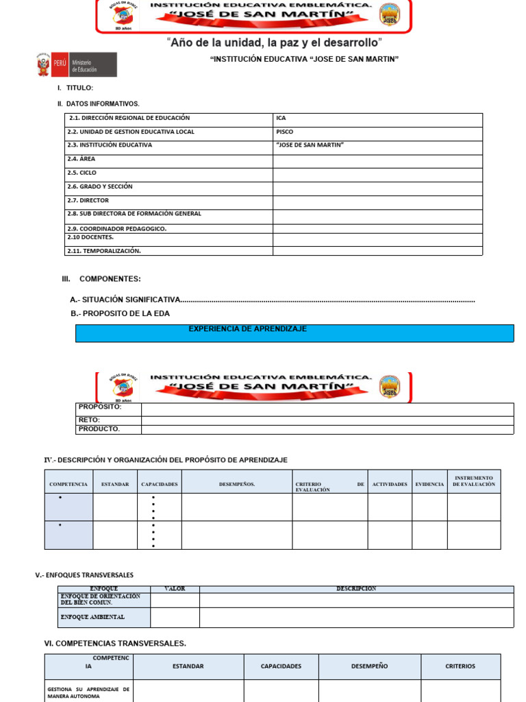 Formato para La Eda 2023. | PDF | Evaluación | Cognición
