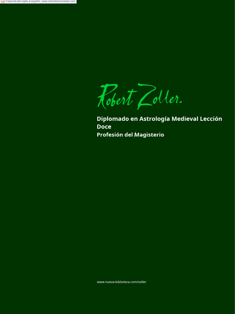 [Robert_Zoller][428-453].en.es | PDF | Astrología | Arquitecto