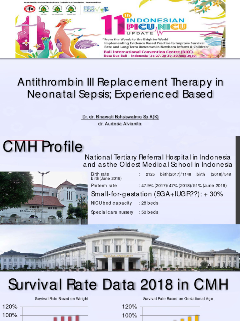 Antithrombine III Replacement Therapy in Neonatal Sepsis - Rinawati | PDF | Neonatal Intensive ...