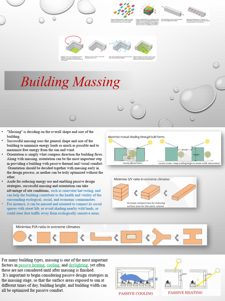 Building Massing | PDF | Nature | Physical Sciences