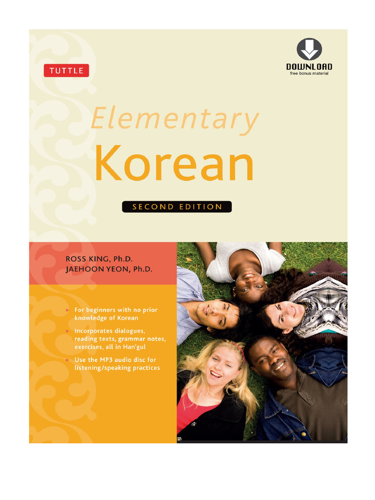 Elementary Korean, Second Edition | PDF | English Language | Korean Language