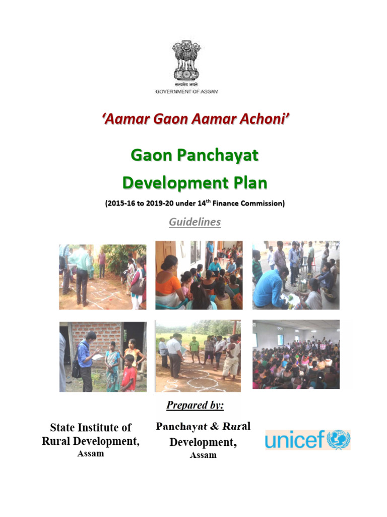 14 GPDP Guidelines Assam | PDF