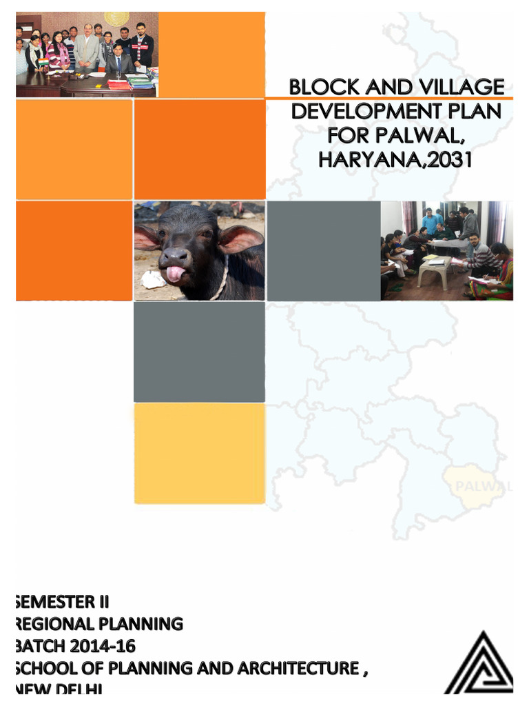 Palwal 2031 Development Plan Overview | PDF | Infrastructure | Village