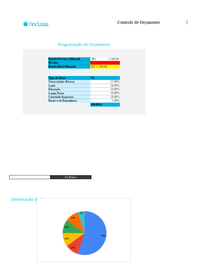 Finclass - Controle de Orçamento-V2 | PDF