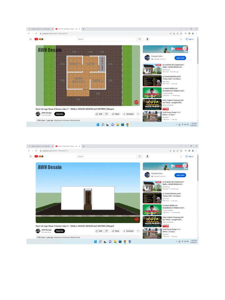 Desain Rumah 4X6 | PDF