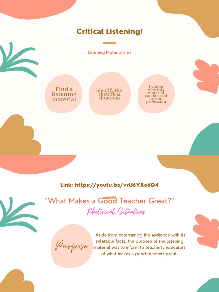 Critical Listening 1 | PDF