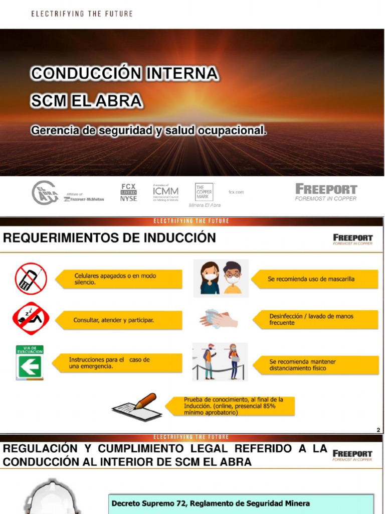 Conduccion Teorica Interna EL Abra | PDF